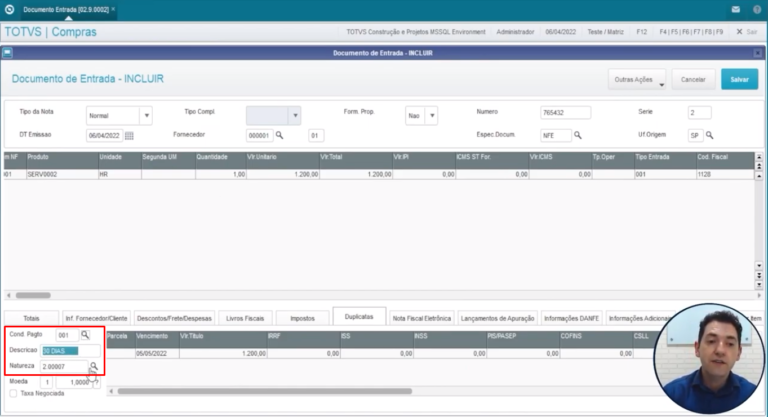 Módulo de Compras TOTVS Protheus